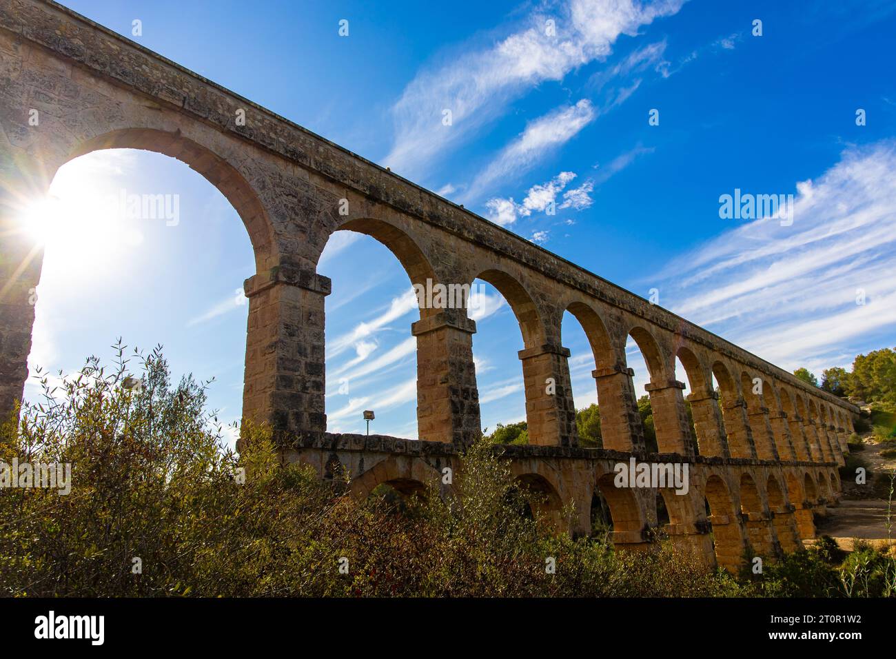 The Ferreres Aqueduct, also known as the Pont del Diable, is an ancient ...