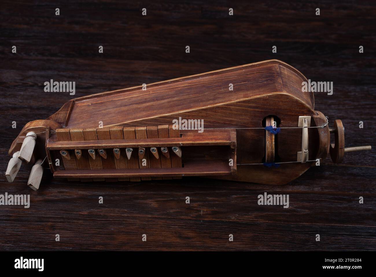 Medieval wooden lyre hi-res stock photography and images - Alamy