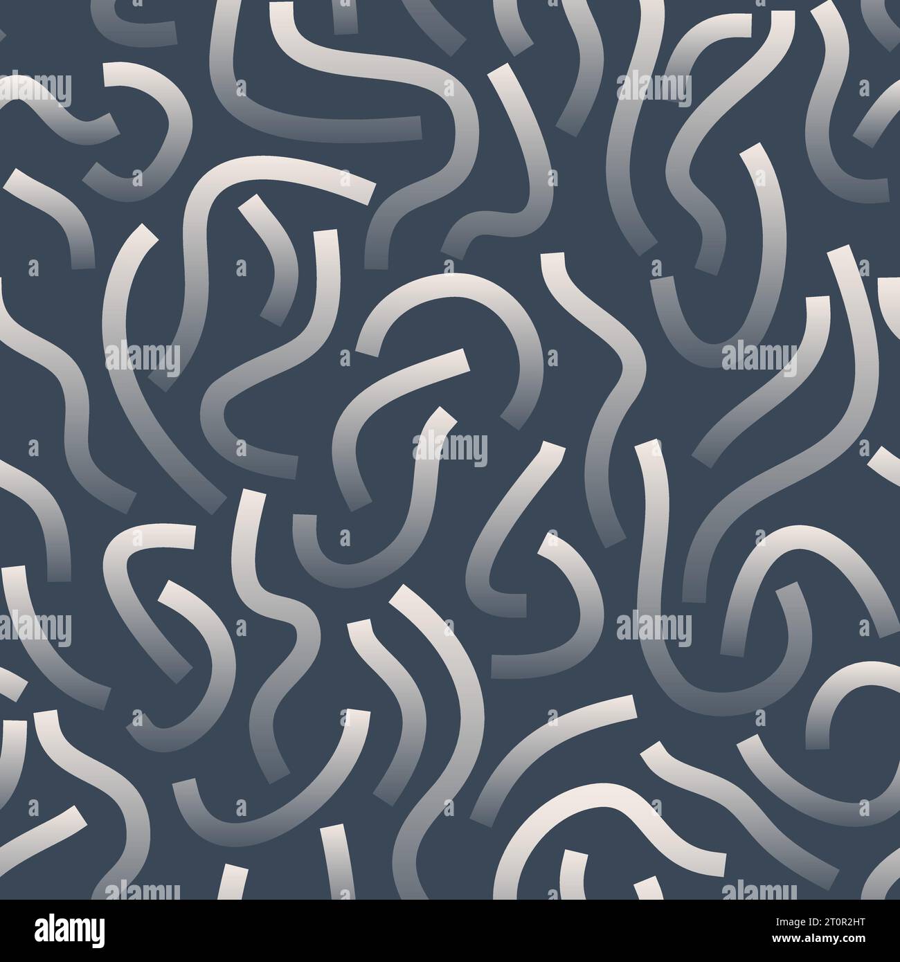 White gradient curved lines isolated on dark grey background ...