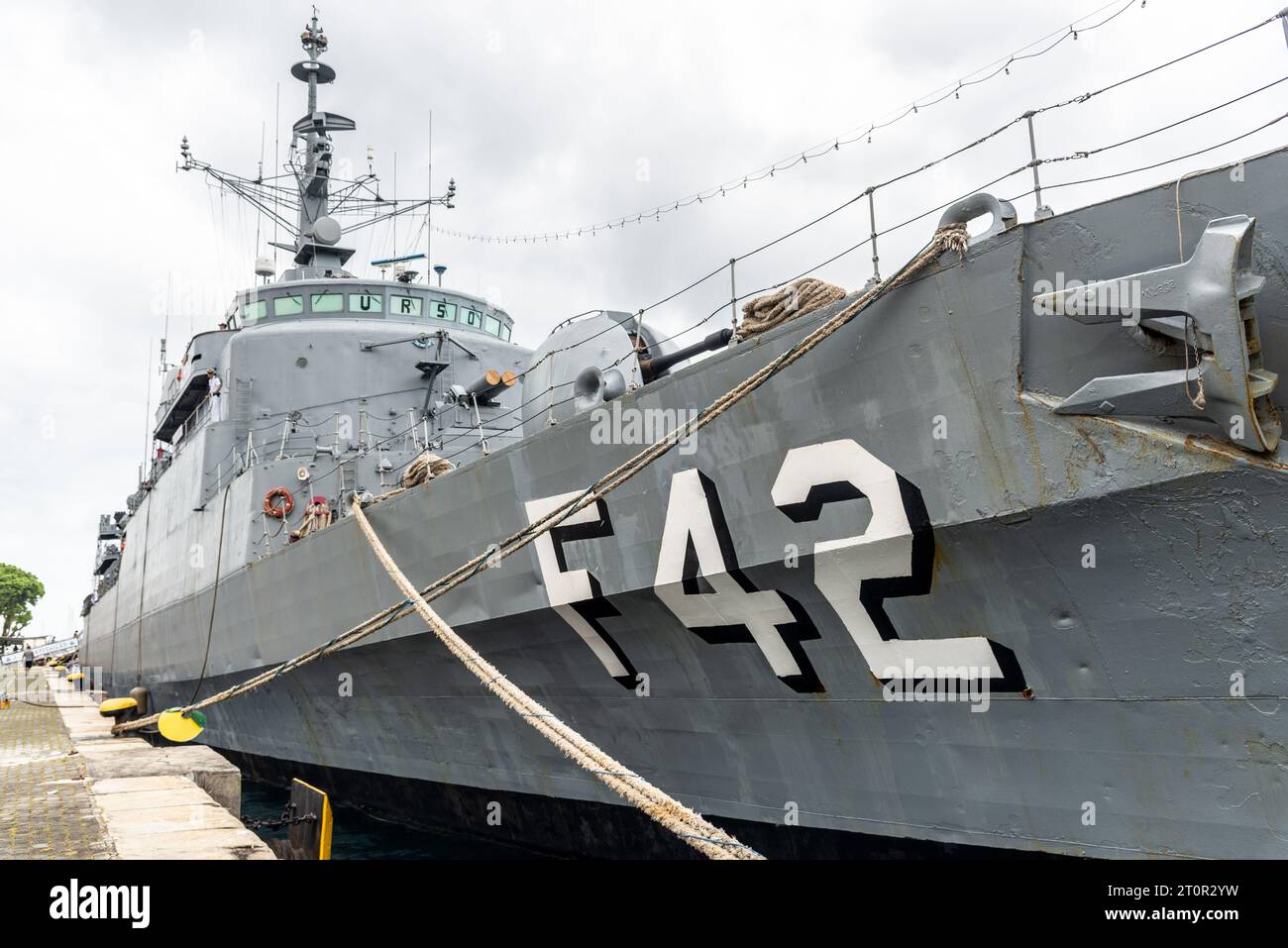 Salvador, Bahia, Brazil - October 08, 2023: Constituicao F42 frigate of ...