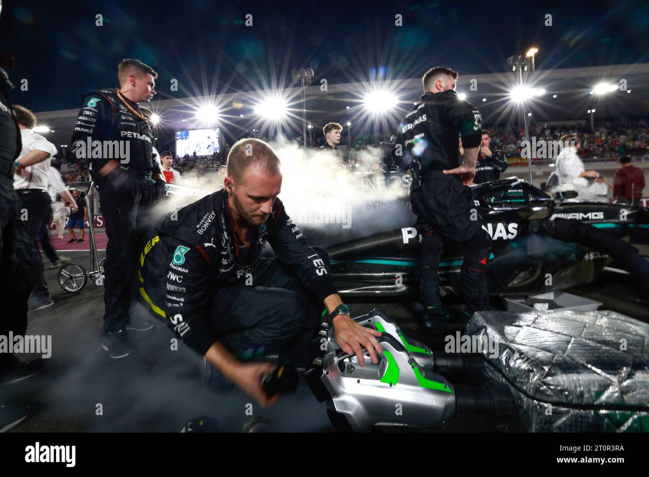 Doha, Qatar. 8th Oct, 2023. Mercedes-AMG Petronas F1 Team, F1 Grand ...