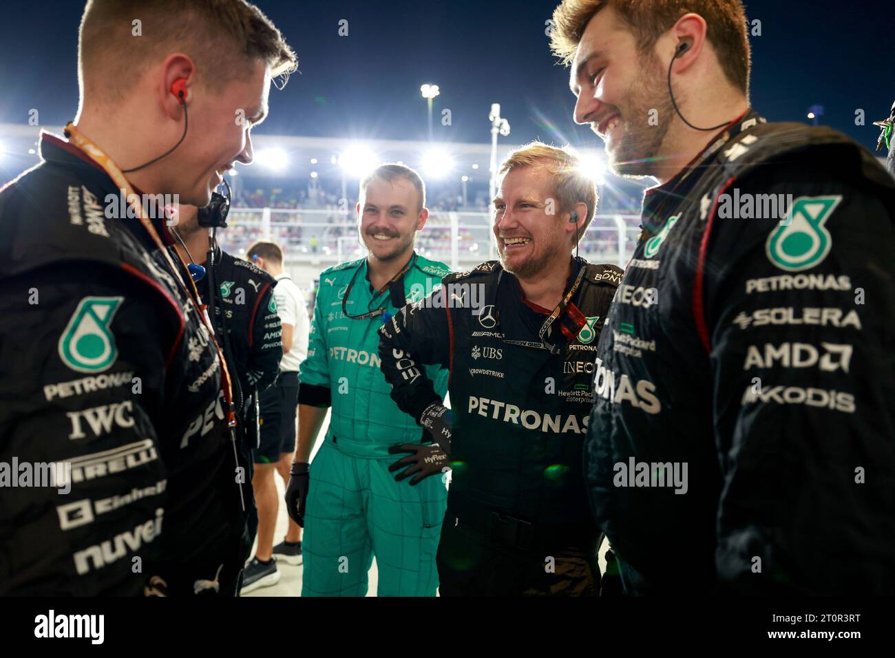 Doha, Qatar. 8th Oct, 2023. Mercedes-AMG Petronas F1 Team, F1 Grand ...