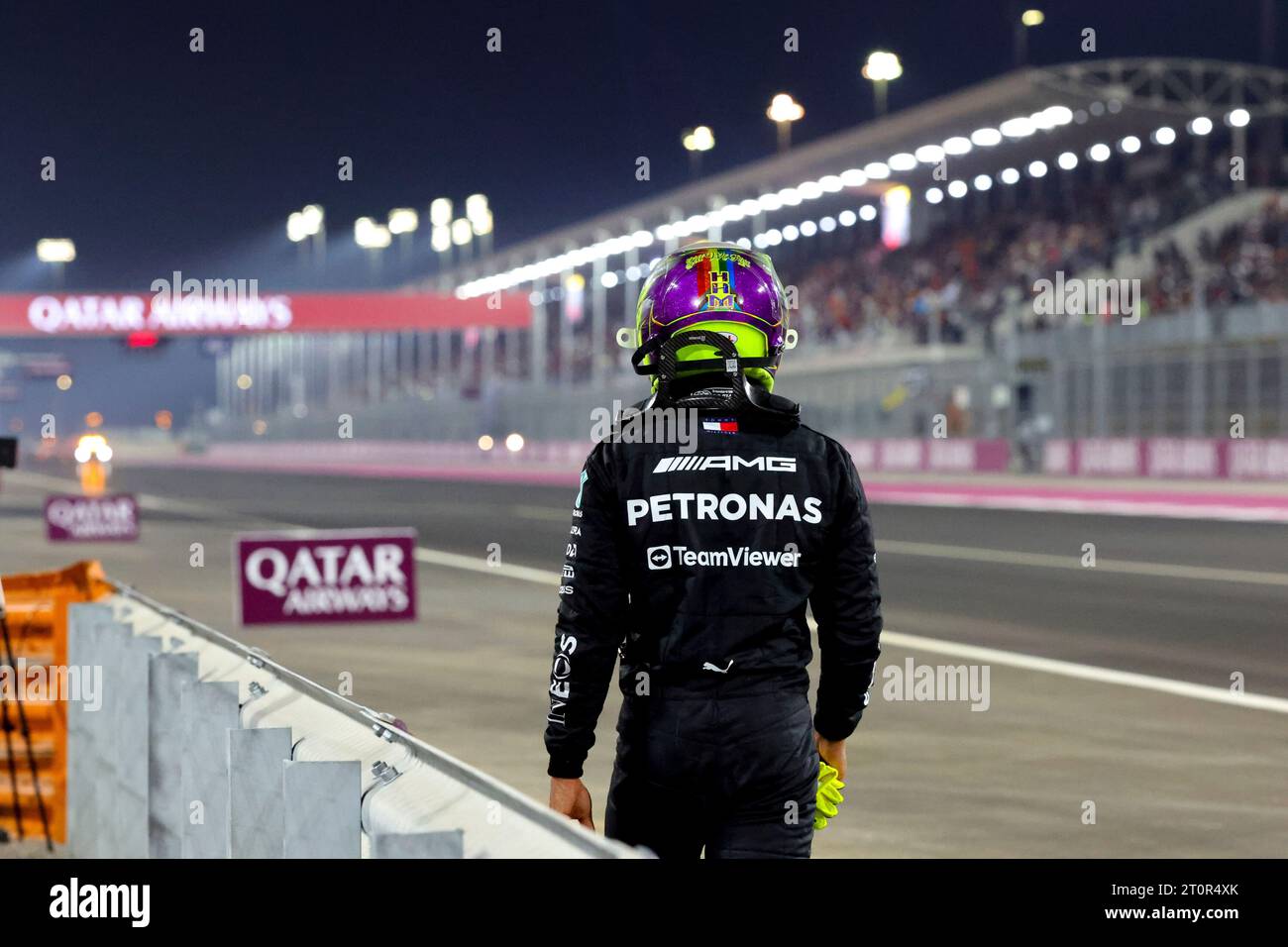 2023 qatar gp start crash hi-res stock photography and images - Alamy