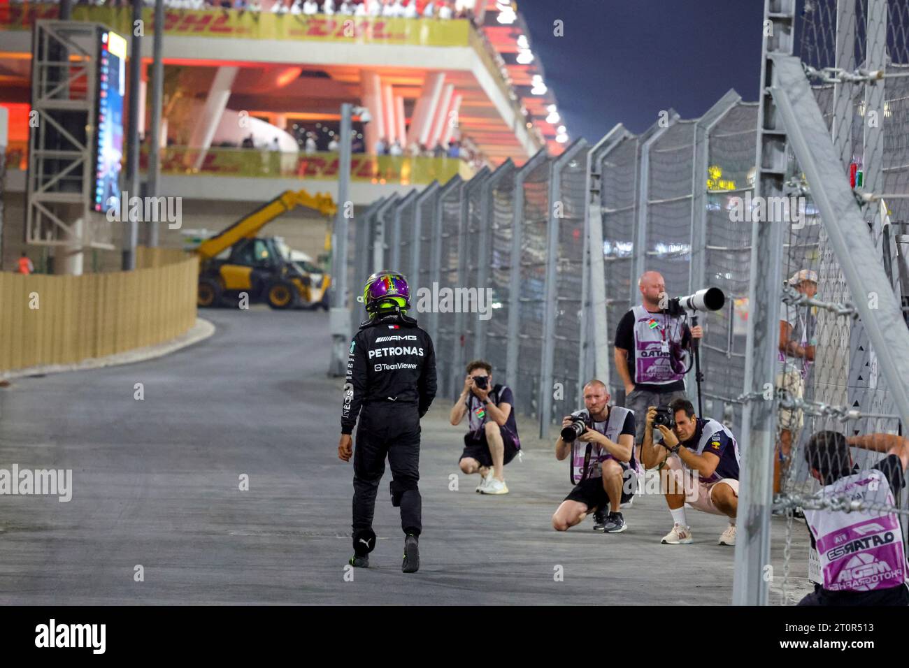 2023 qatar gp start crash hi-res stock photography and images - Alamy