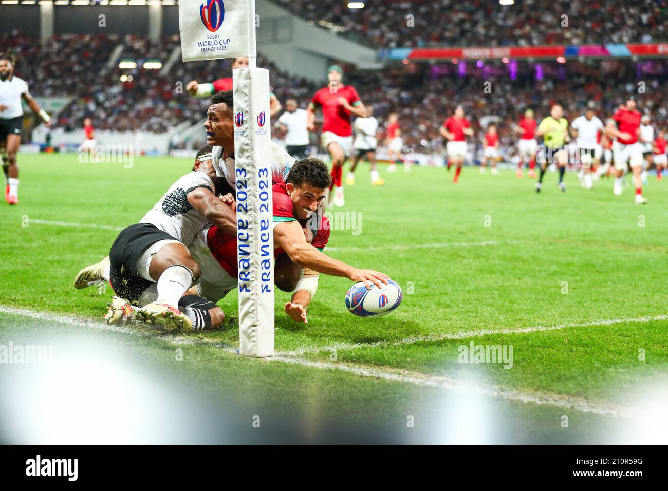 Toulouse, France. 08th Oct, 2023. Raffaele Storti #14 of Portugal ...