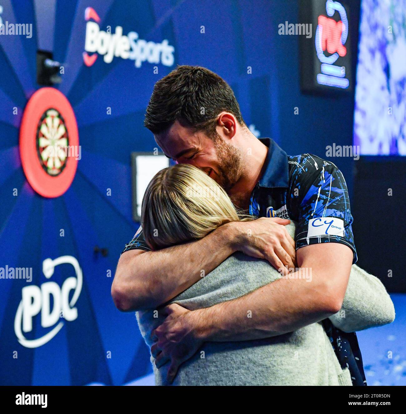 Morningside Arena, Leicester, UK. 8th Oct, 2023. 2023 PDC BoyleSports ...