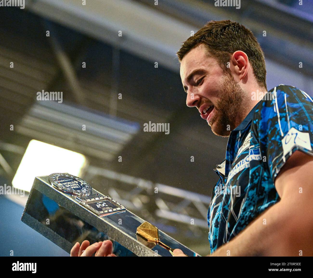 Morningside Arena, Leicester, UK. 8th Oct, 2023. 2023 PDC BoyleSports ...