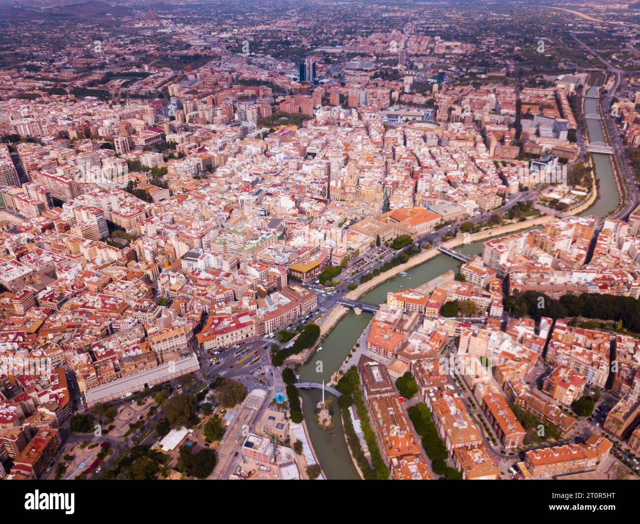 Aerial view murcia cathedral hi-res stock photography and images - Alamy