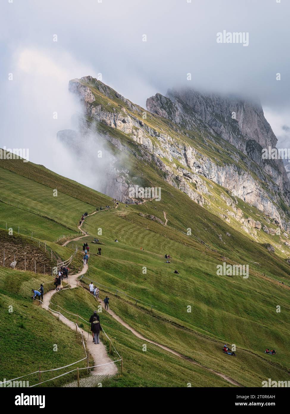Mount seceda hi-res stock photography and images - Alamy
