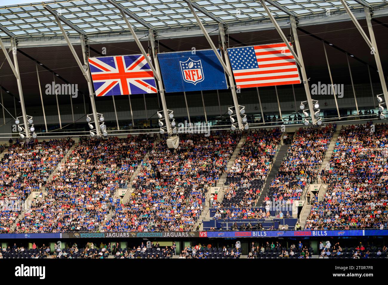 LONDON, UNITED KINGDOM. 08th, Oct 23. An overview of Tottenham Spur ...