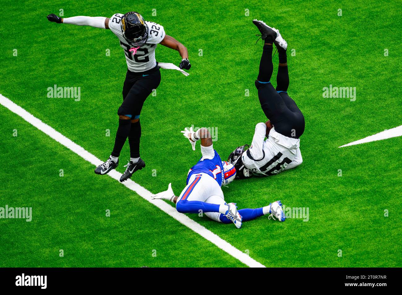 LONDON, UNITED KINGDOM. 08th, Oct 23. Darrious Williams of Jaguars ...
