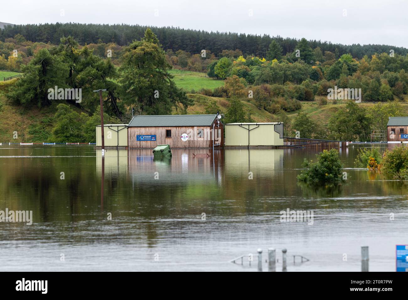 Aviemore area, Highlands and Islands, UK. 8th Oct, 2023. This is scenes ...