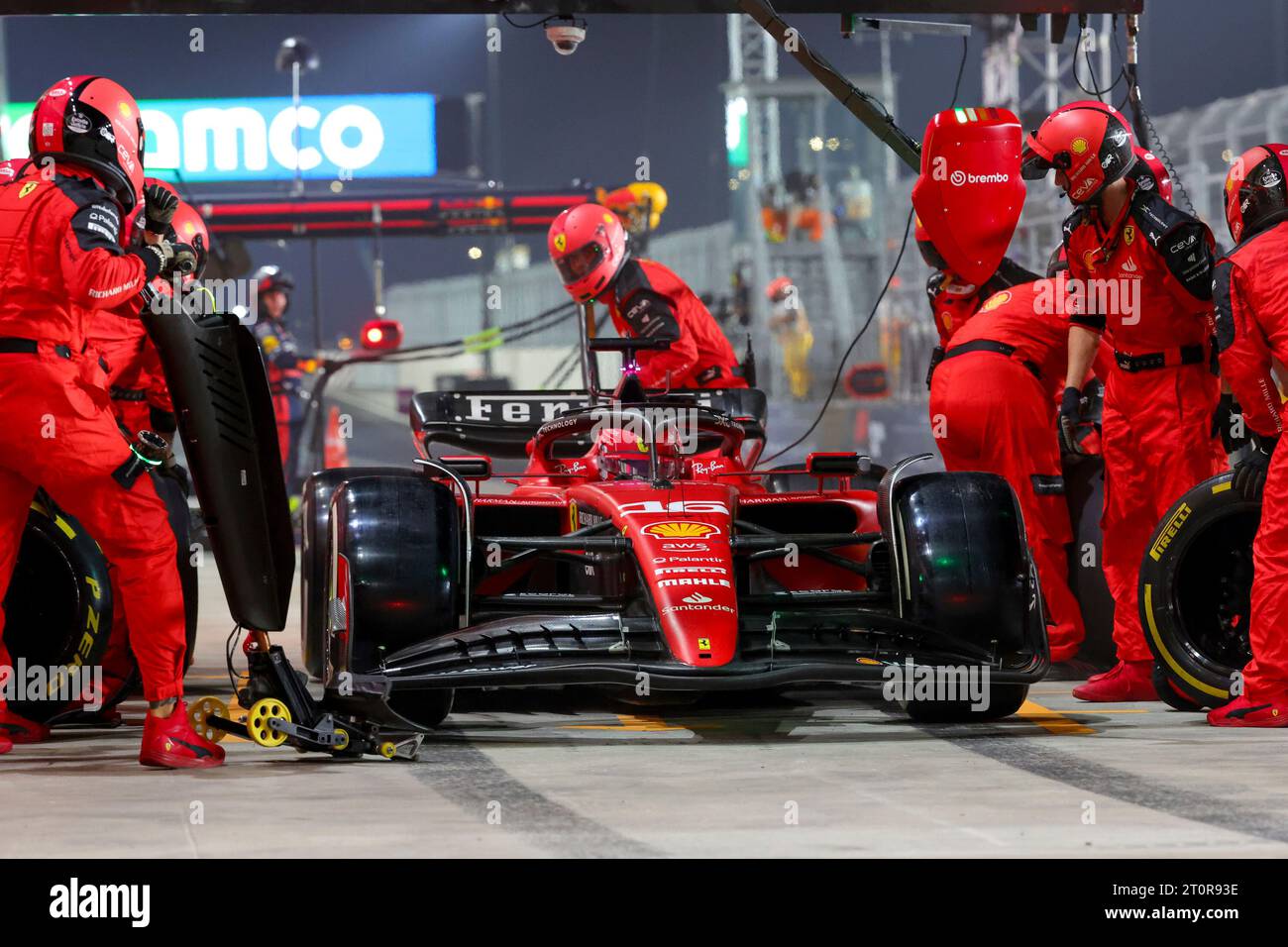 Doha, Qatar. 8th Oct, 2023. #16 Charles Leclerc (MCO, Scuderia Ferrari ...