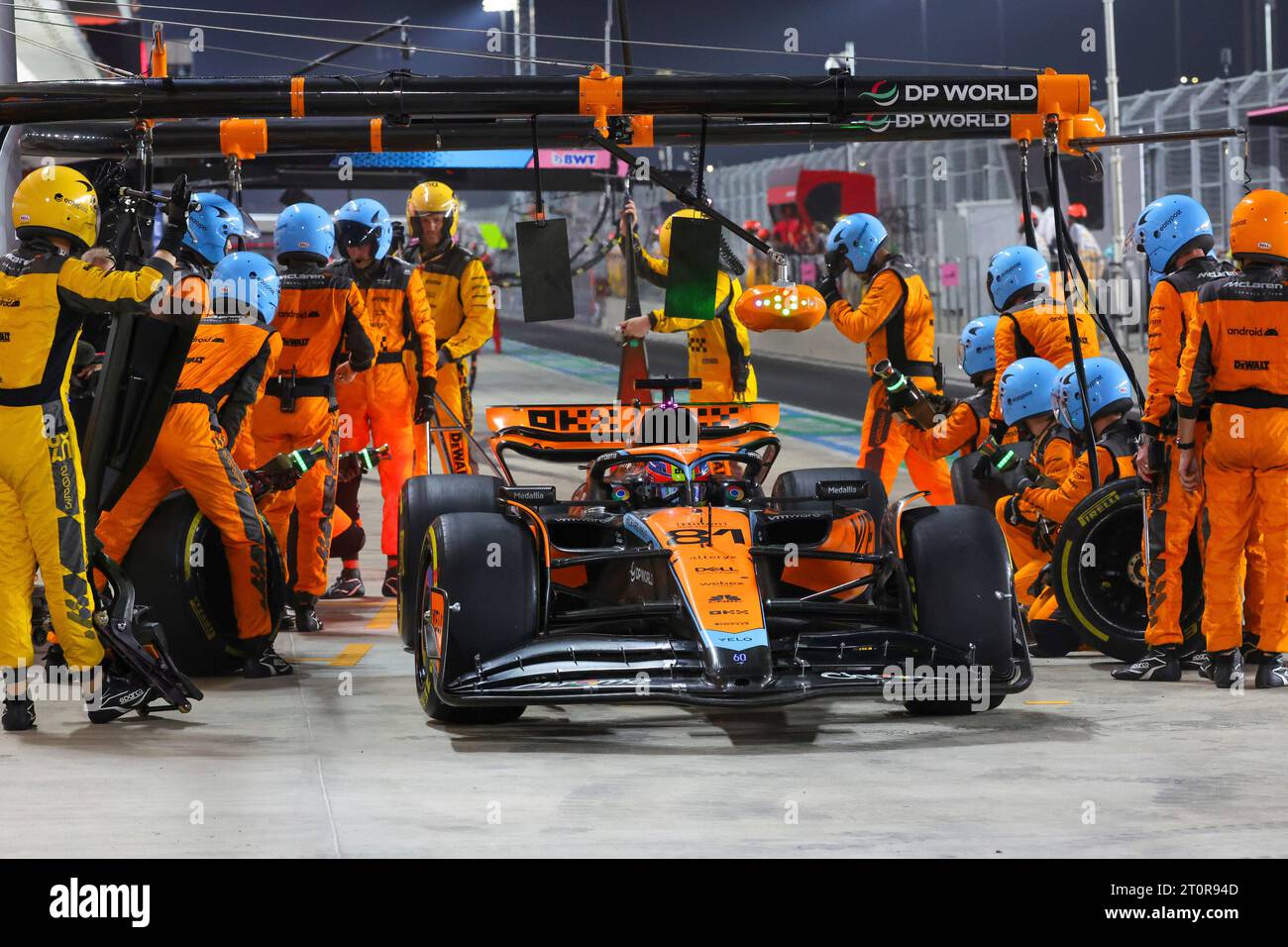 Doha, Qatar. 8th Oct, 2023. #81 Oscar Piastri (AUS, McLaren F1 Team ...