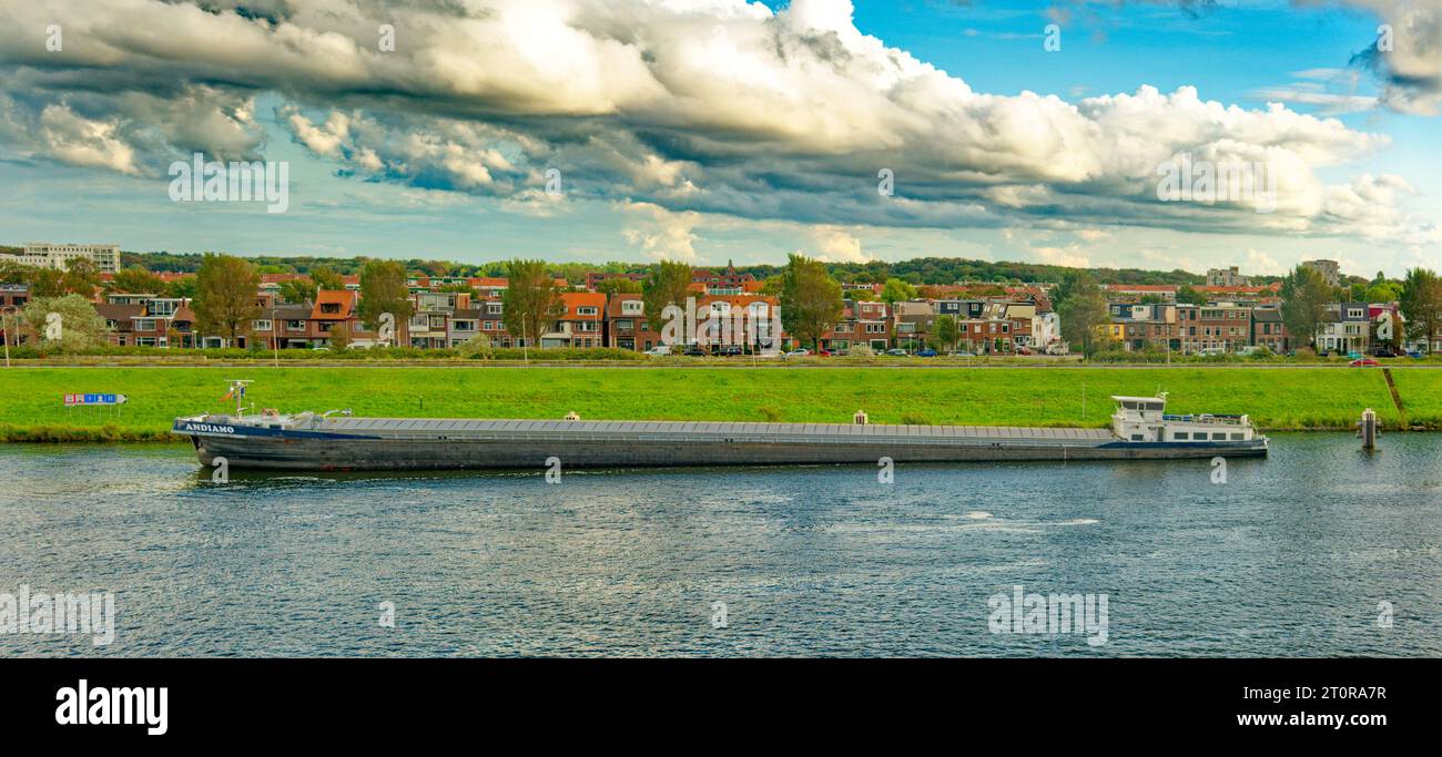 AMSTERDAM, NETHERLANDS - August 24, 2023: Amsterdam is the Netherlands ...