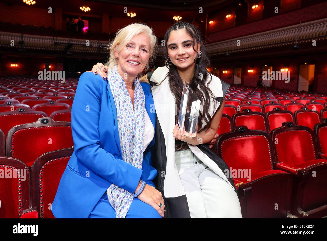 Berlin, Germany. 08th Oct, 2023. Journalist Marika Ullrich (ex-George ...