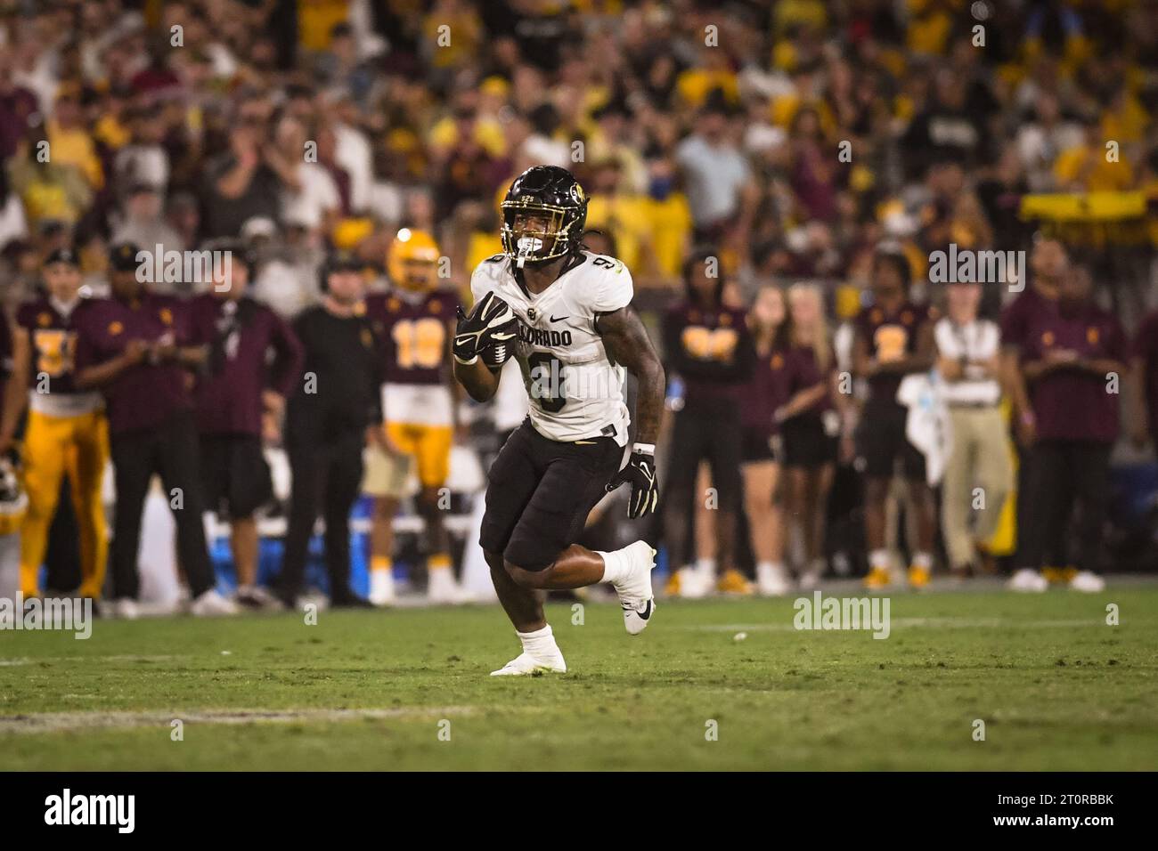 Colorado Buffaloes running back Anthony Hankerson (9) Rishes for a ...