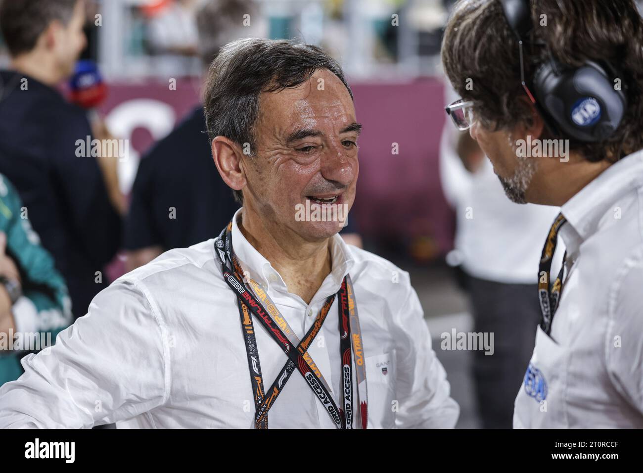 FILLON Pierre, ACO president portrait during the 2023 Formula 1 Qatar ...