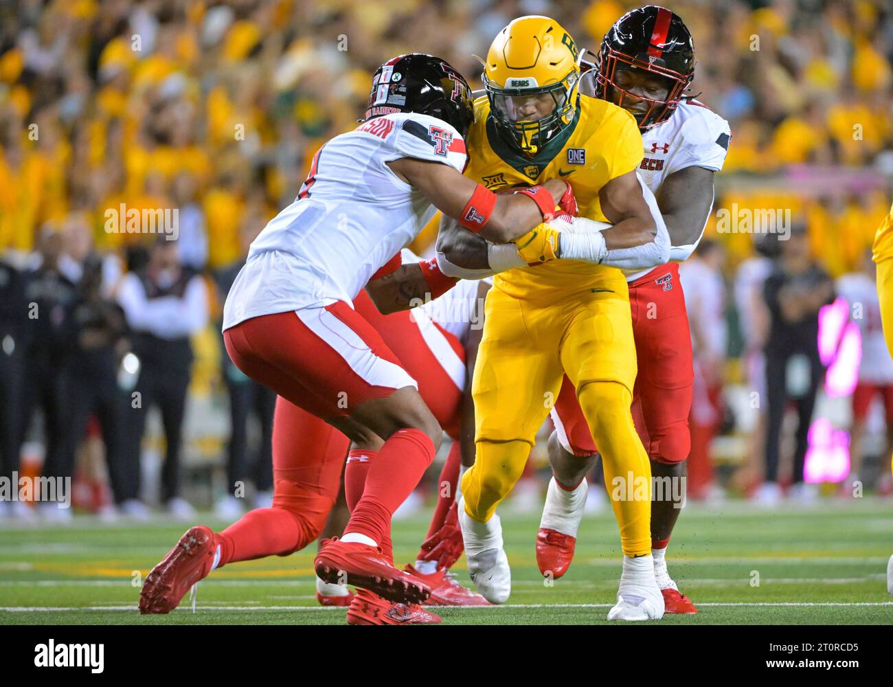 October 7 2023: Texas Tech Red Raiders defensive back Dadrion Taylor ...