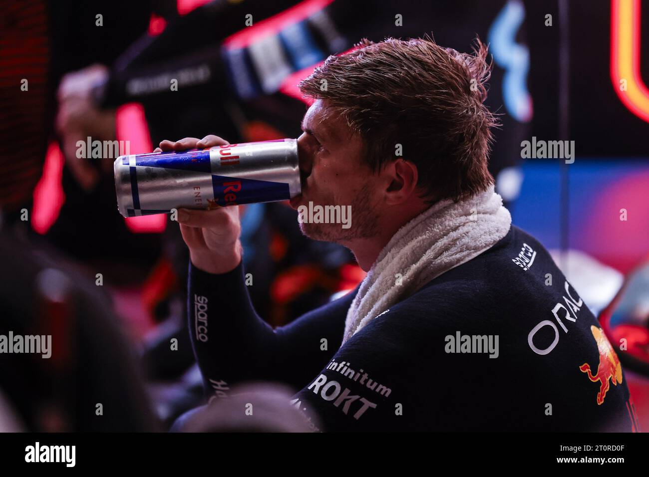 VERSTAPPEN Max (ned), Red Bull Racing RB19, portrait during the 2023 ...
