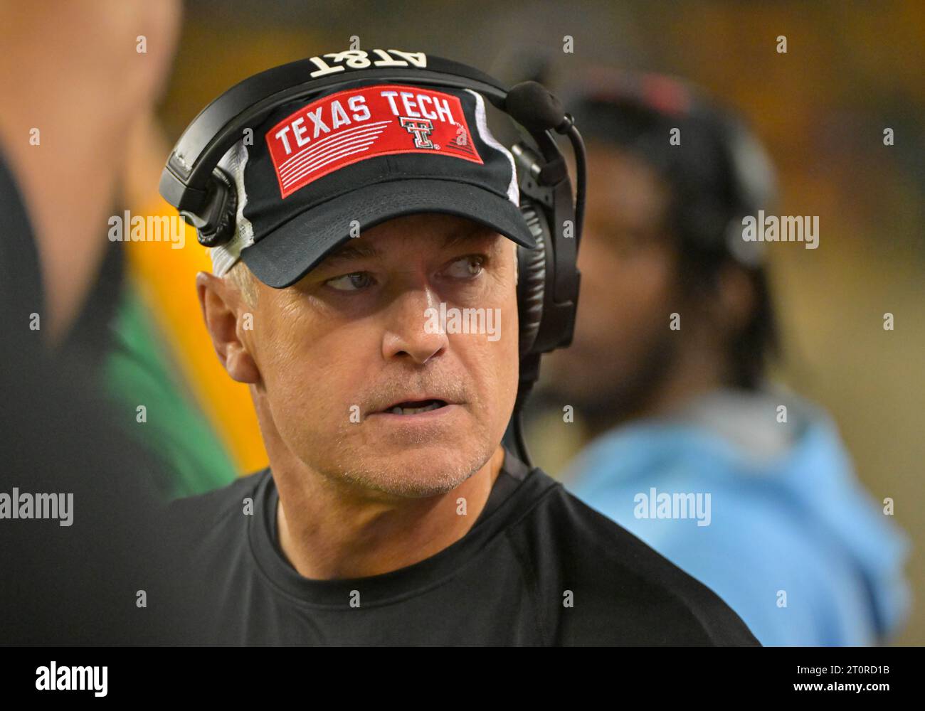 Waco, Texas, USA. 7th Oct, 2023. Texas Tech Red Raiders head coach Joey ...