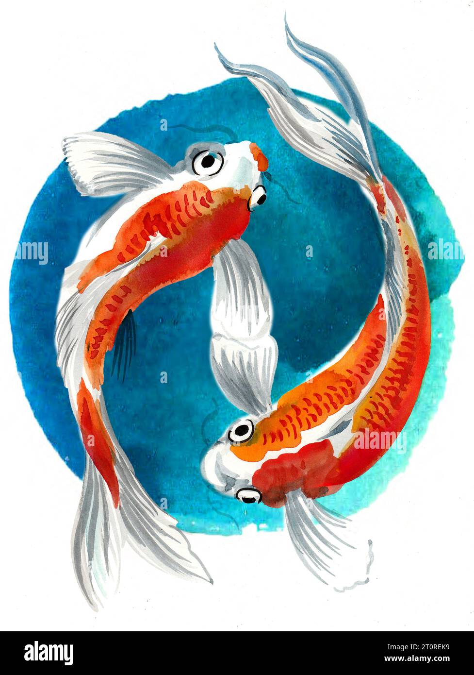 Hand drawn fishes hi-res stock photography and images - Alamy