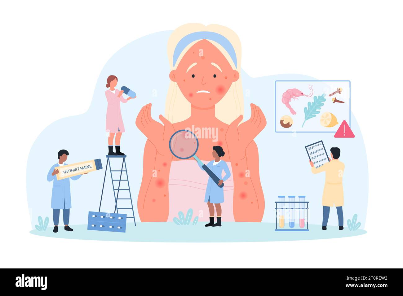 Antihistamine illustration hi-res stock photography and images - Alamy