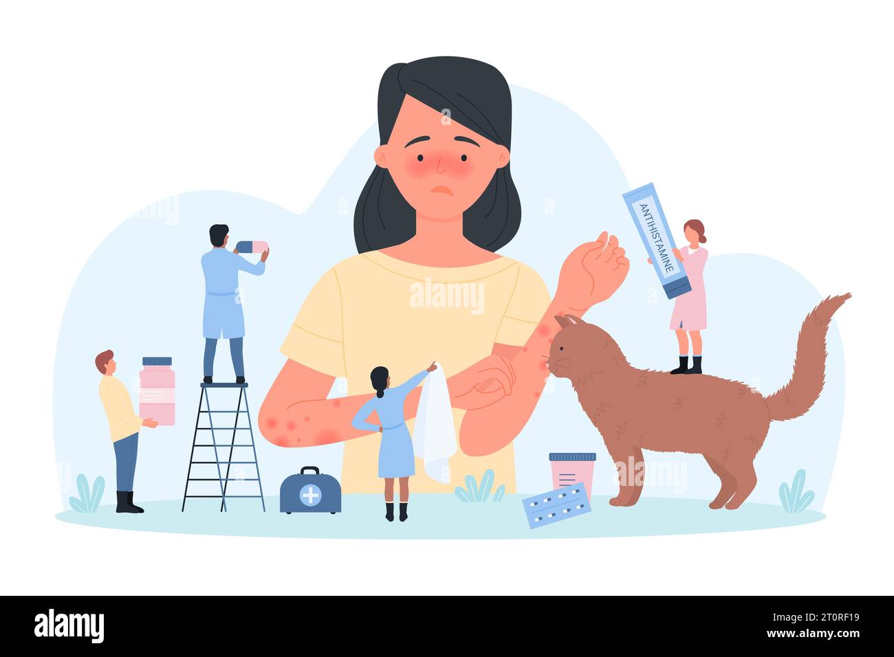 Child scab Cut Out Stock Images & Pictures - Alamy