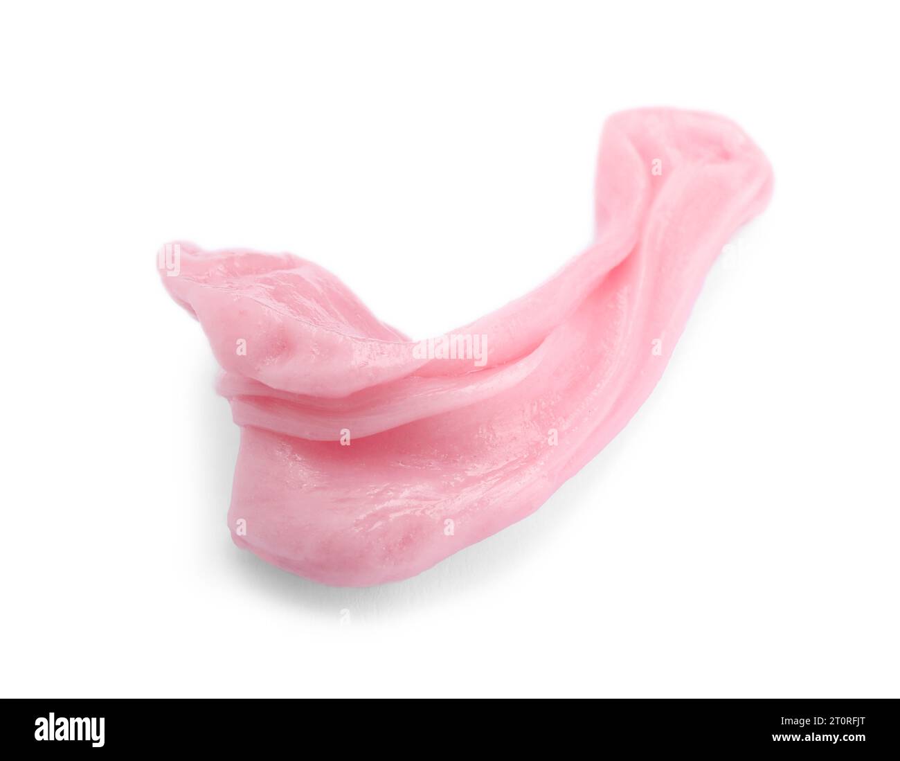 One used chewing gum isolated on white Stock Photo - Alamy