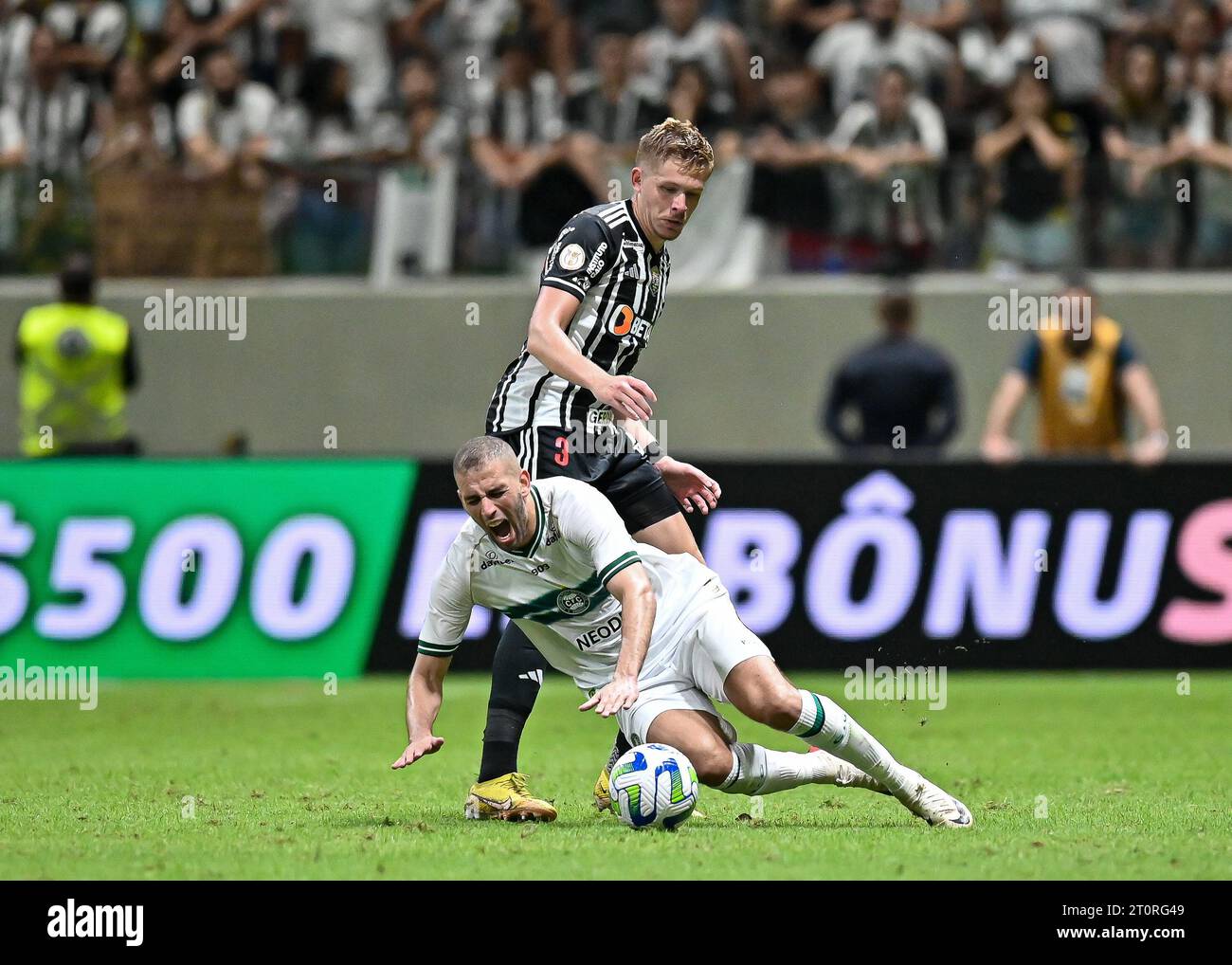 Belo Horizonte, Brazil. 08th Oct, 2023. Bruno Fuchs of Atletico Mineiro ...