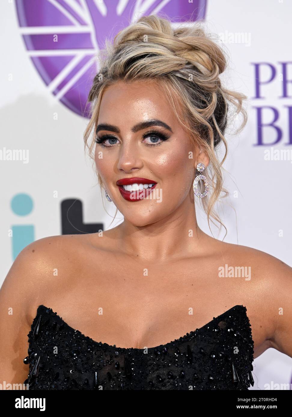 London, UK. October 8th, 2023. Jess Harding arriving at the Pride of ...