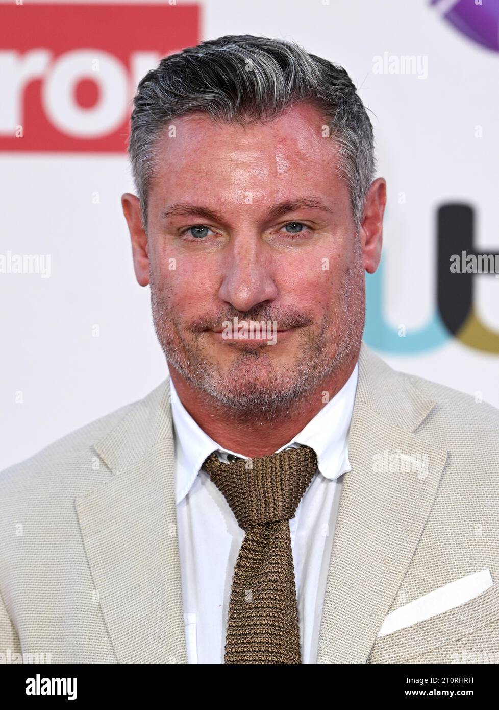 London, UK. October 8th, 2023. Dean Gaffney arriving at the Pride of ...