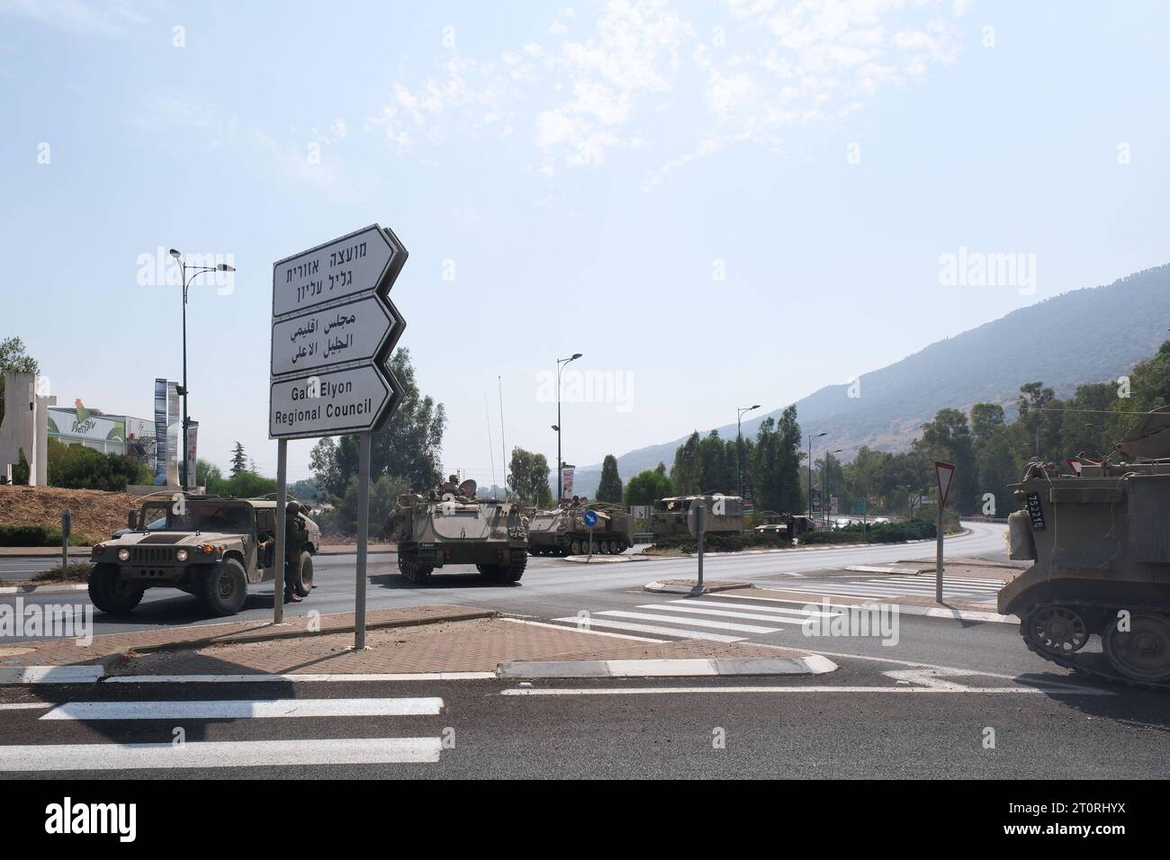 Israeli tanks lebanon hi-res stock photography and images - Alamy