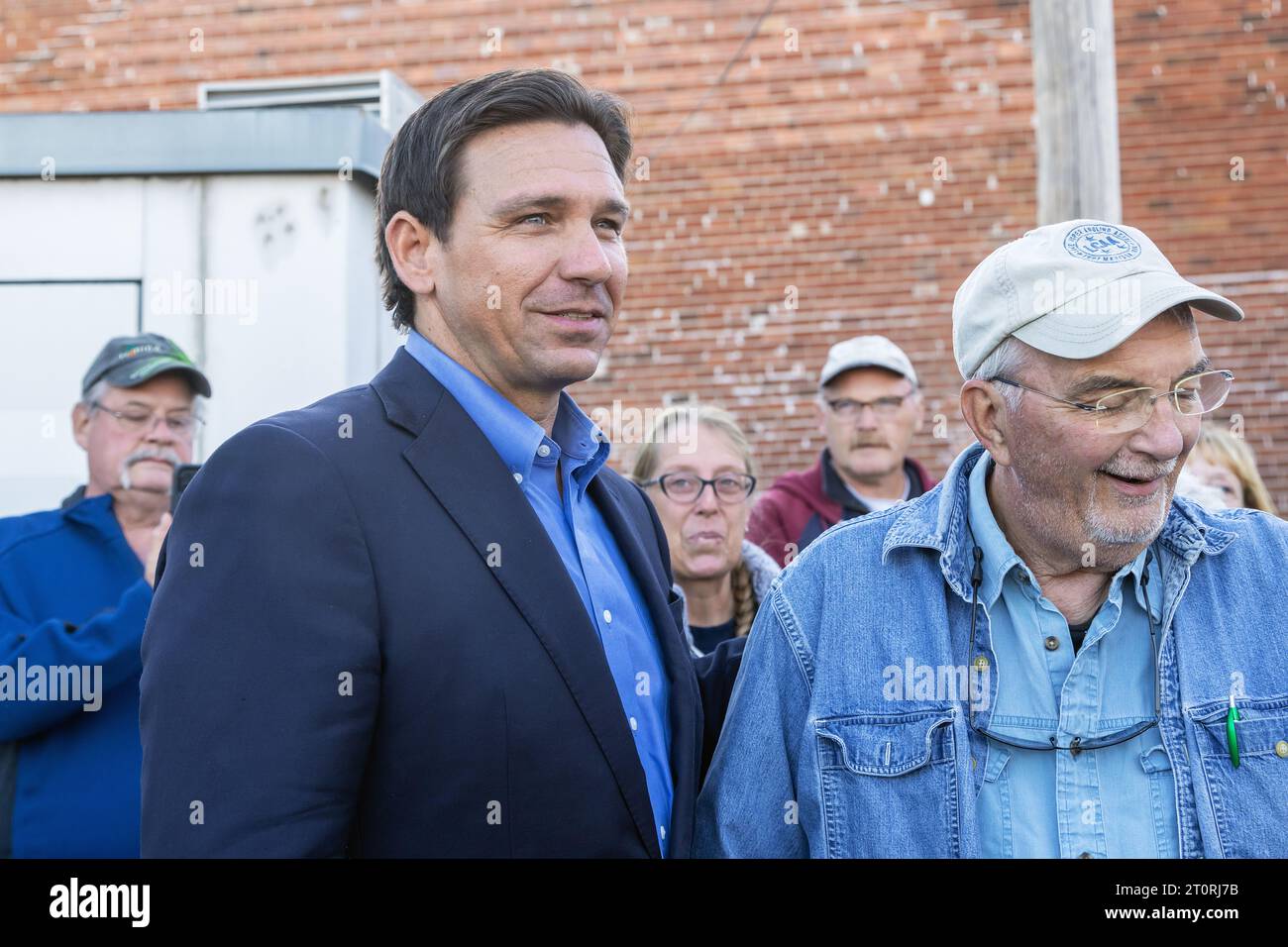 Florida Governor Ron DeSantis made a campaign visit to Jake & Walt’s ...