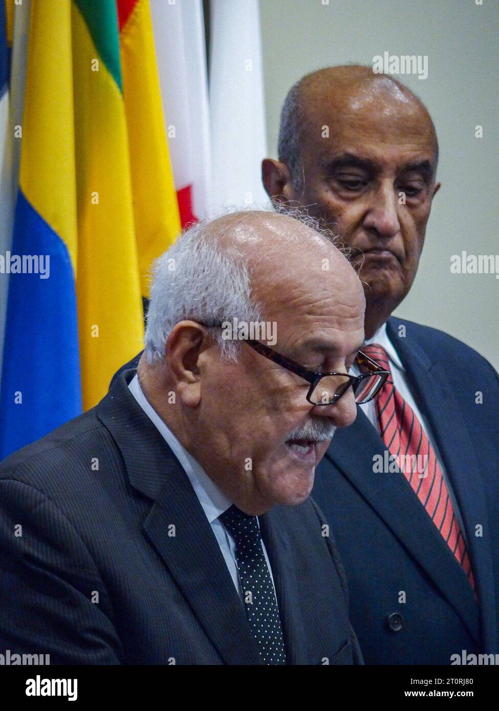 New York, New York, USA. 8th Oct, 2023. Permanent Observer of the State ...