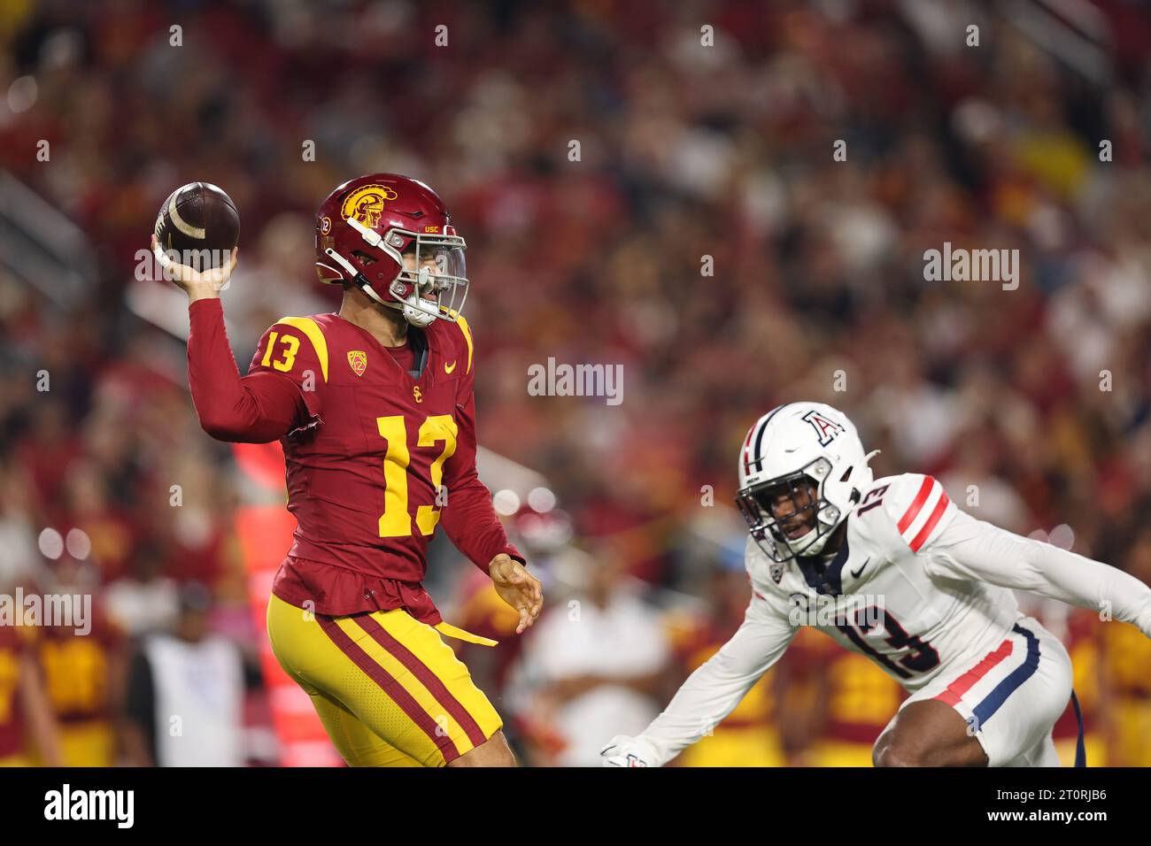 Caleb williams throw hi-res stock photography and images - Alamy