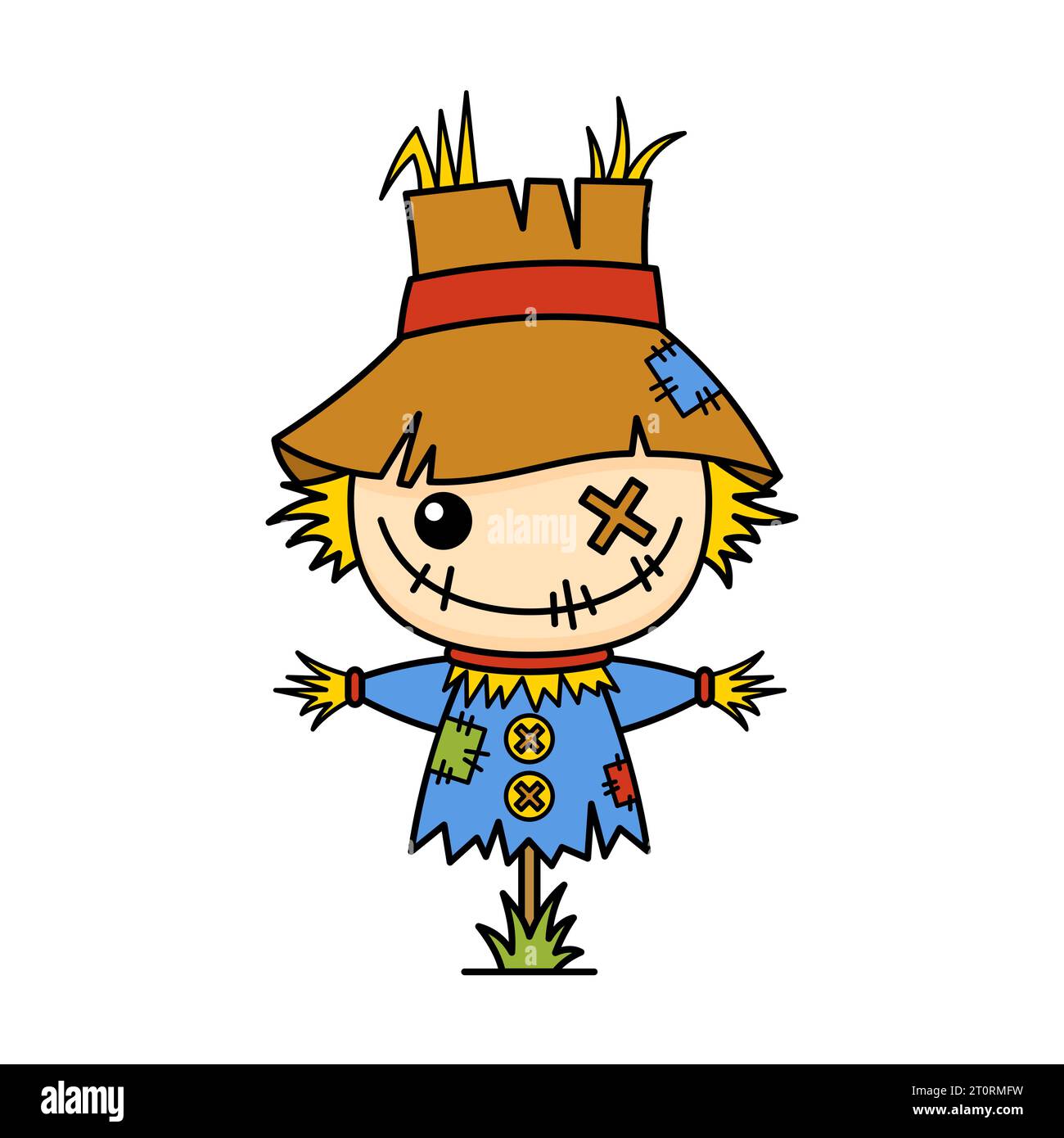 Wizard Of Oz Scarecrow Cartoon