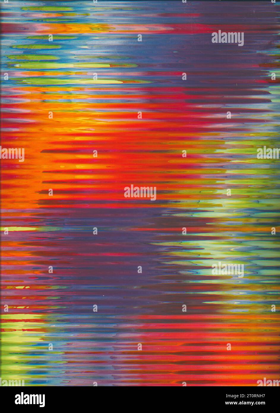 color artifacts texture glitch art blue orange red Stock Photo - Alamy