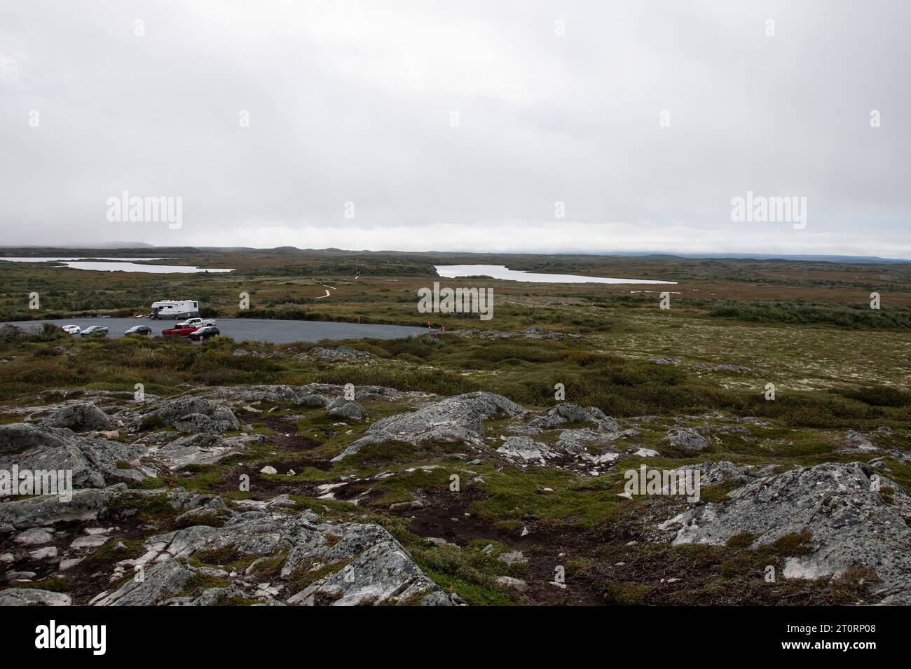 Beach in L’Anse aux Meadows, Newfoundland & Labrador, Canada Stock ...