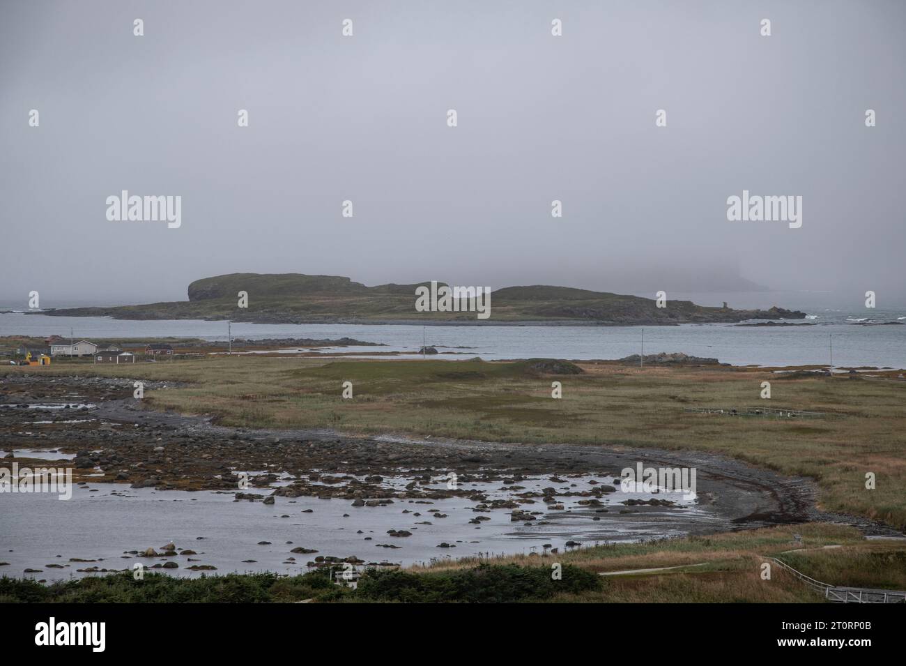 Beach in L’Anse aux Meadows, Newfoundland & Labrador, Canada Stock ...