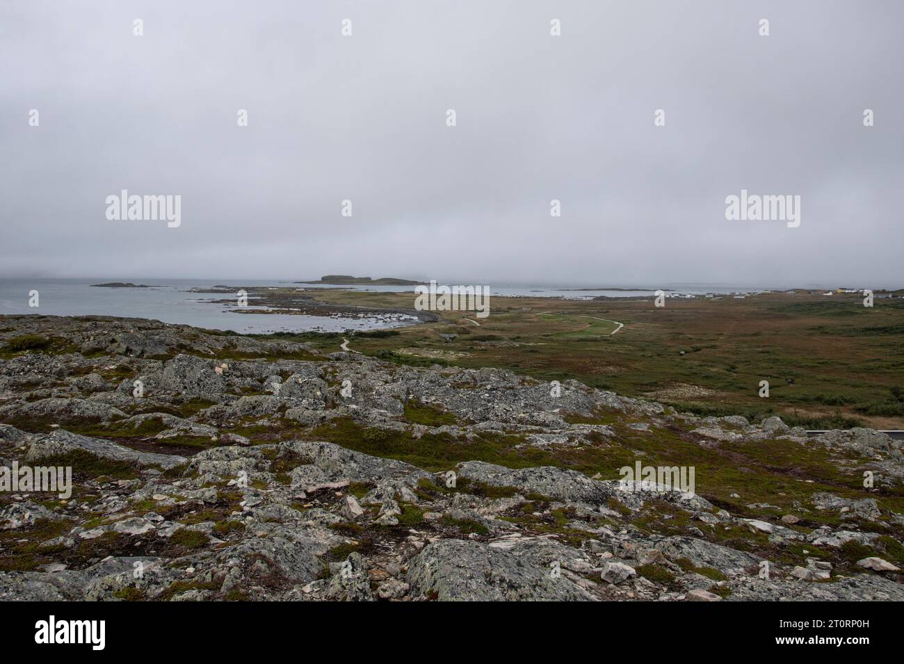 Beach in L’Anse aux Meadows, Newfoundland & Labrador, Canada Stock ...