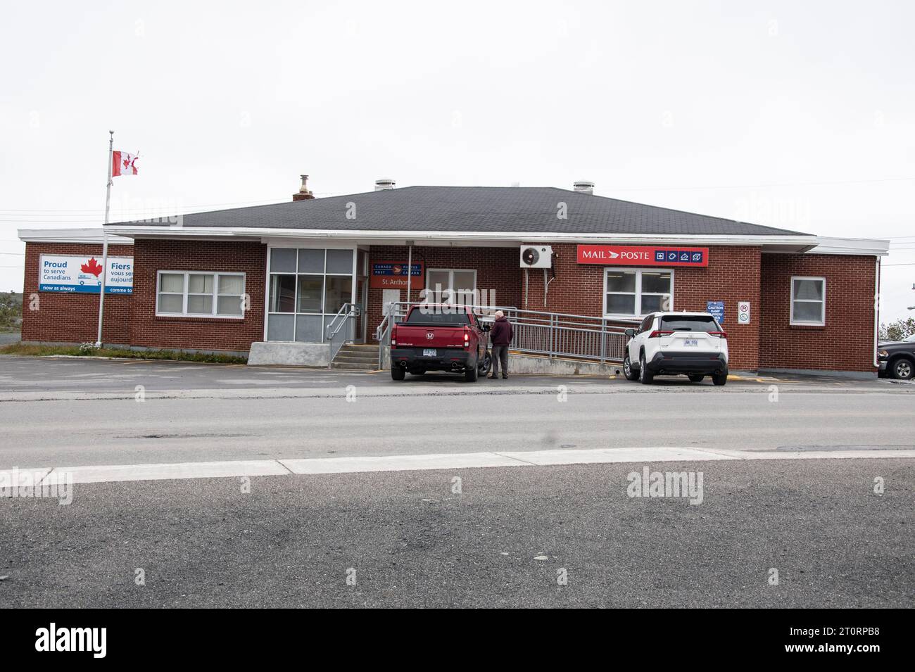 Canada post car hi-res stock photography and images - Alamy
