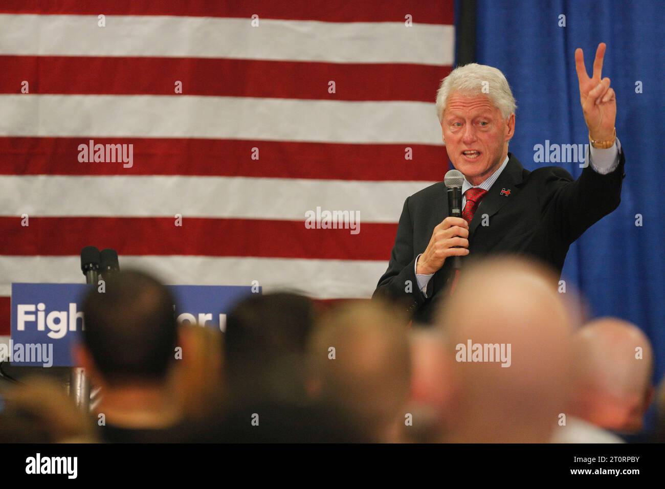 04262016 - Indianapolis, Indiana, USA: Former United States president ...
