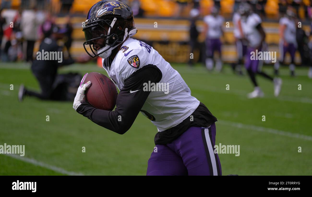 Odell Beckham Jr. 08th Oct, 2023. #3 during the Pittsburgh Steelers vs ...