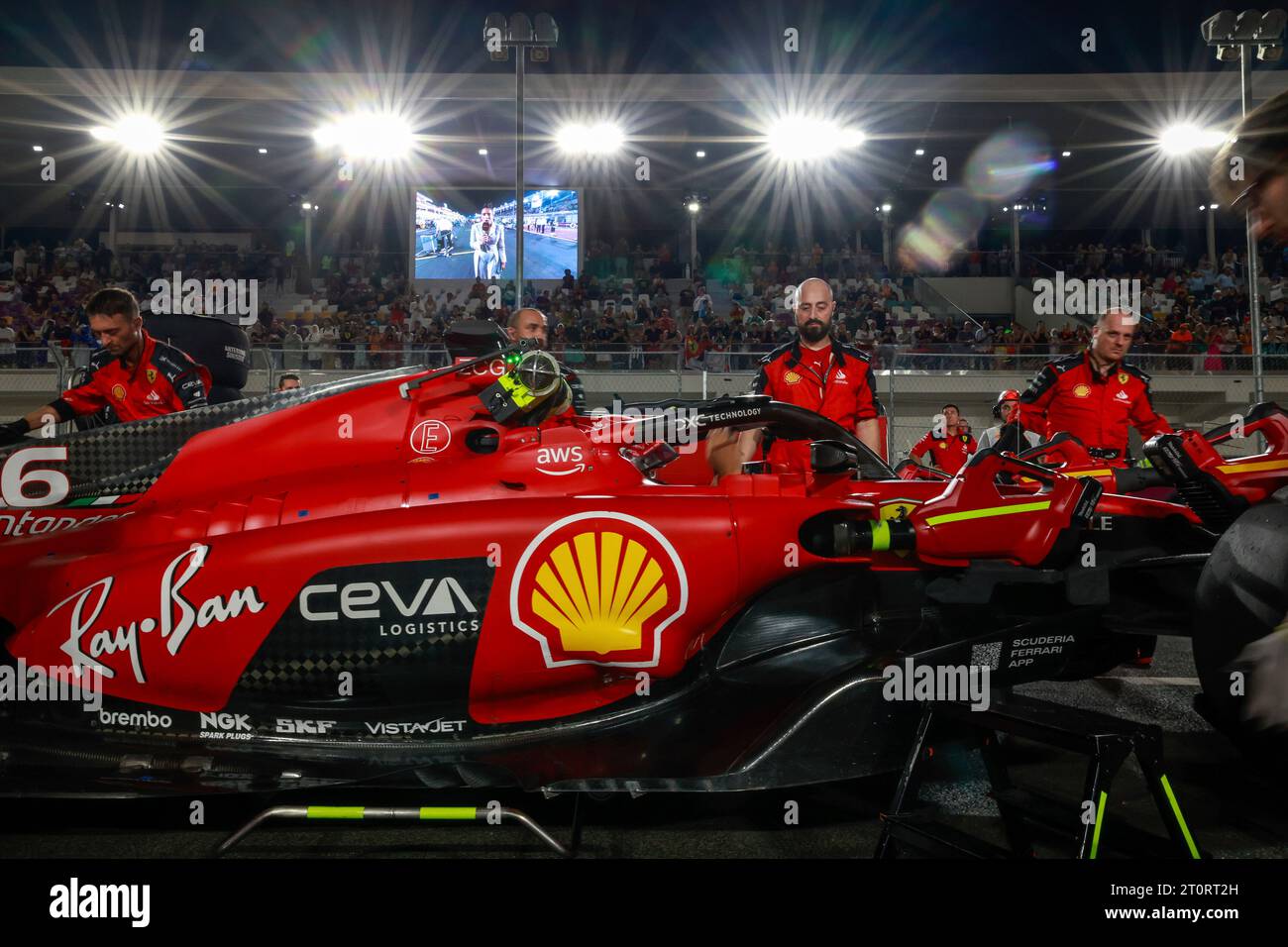 Doha, Qatar. 8th Oct, 2023. #16 Charles Leclerc (MCO, Scuderia Ferrari ...