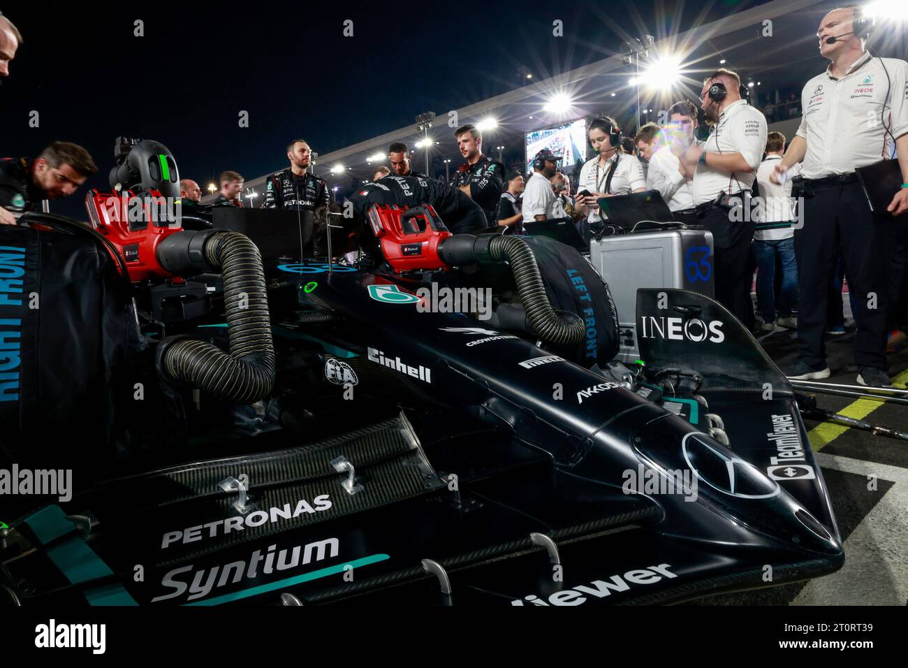 Doha, Qatar. 8th Oct, 2023. Mercedes-AMG Petronas F1 Team, F1 Grand ...