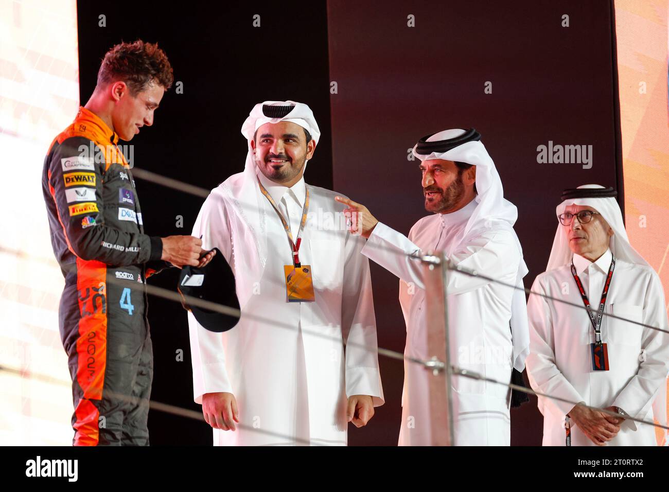Doha, Qatar. 8th Oct, 2023. #4 Lando Norris (GBR, McLaren F1 Team ...