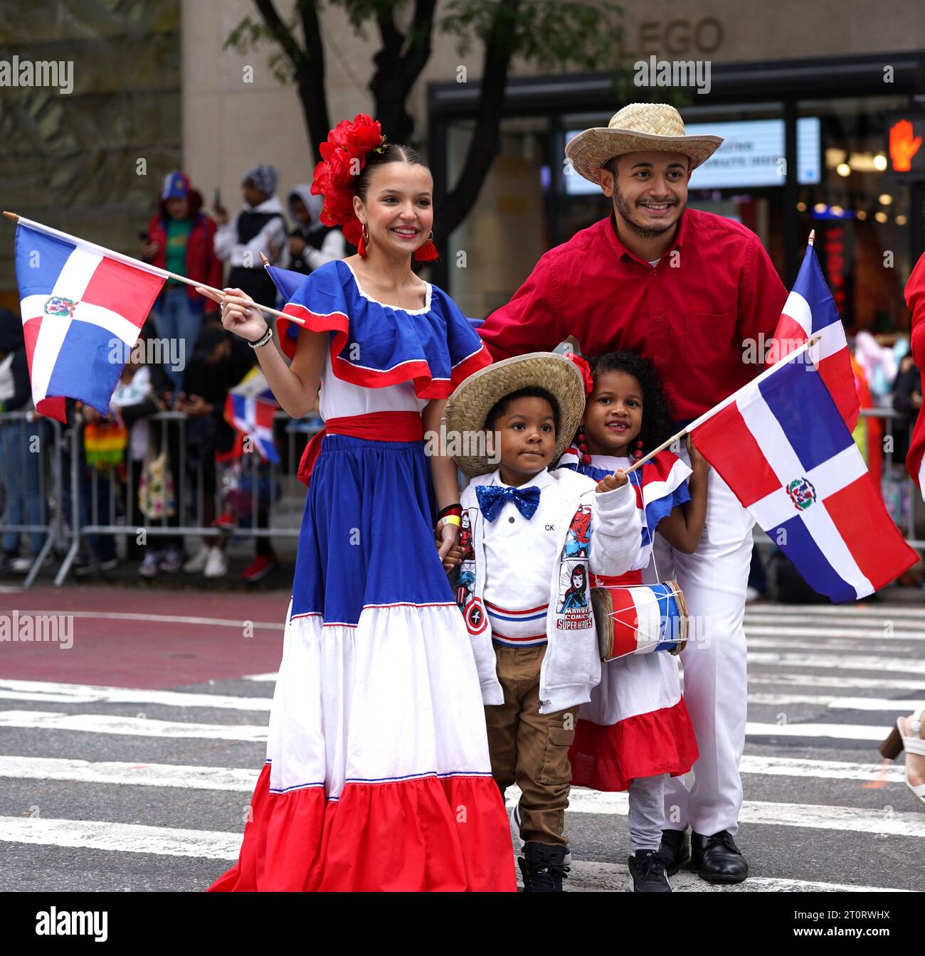 October 8, 2023, New York, New York: (NEW) The 59th Annual Hispanic Day ...