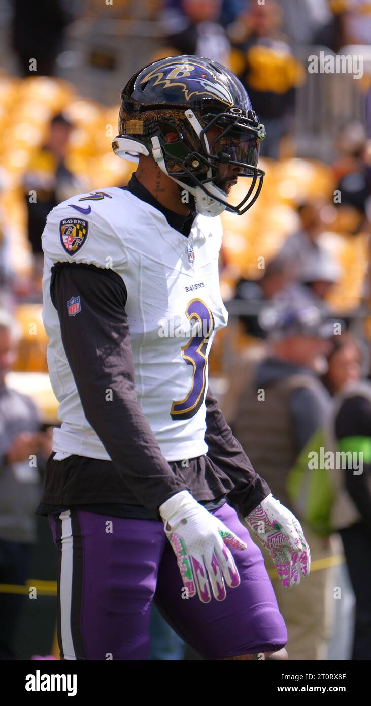 Odell Beckham Jr. 08th Oct, 2023. #3 during the Pittsburgh Steelers vs ...