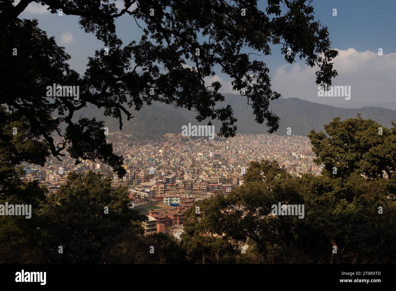 Kathmandu area as seen from Swayambhunath Stupa, Swayambhunath ...